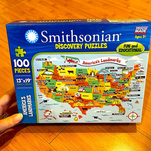 Games | Smithsonian Discovery Puzzle Americas Landmarks | Poshmark
